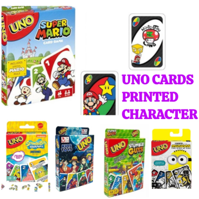UNO CARDS PRINTED CHARACTER 2 - Ahuja Pen Mart
