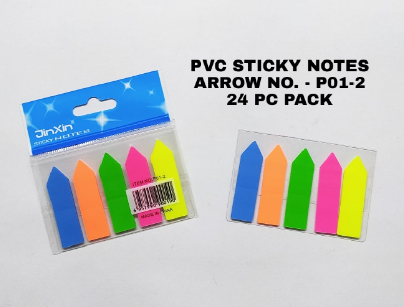 STICKY NOTE PVC ARROW (NEON COLOURS) - Ahuja Pen Mart